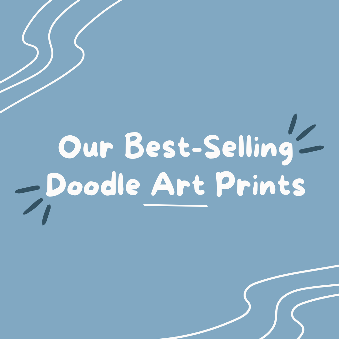 Our Best-Selling Doodle Art Prints – Rae & Nova